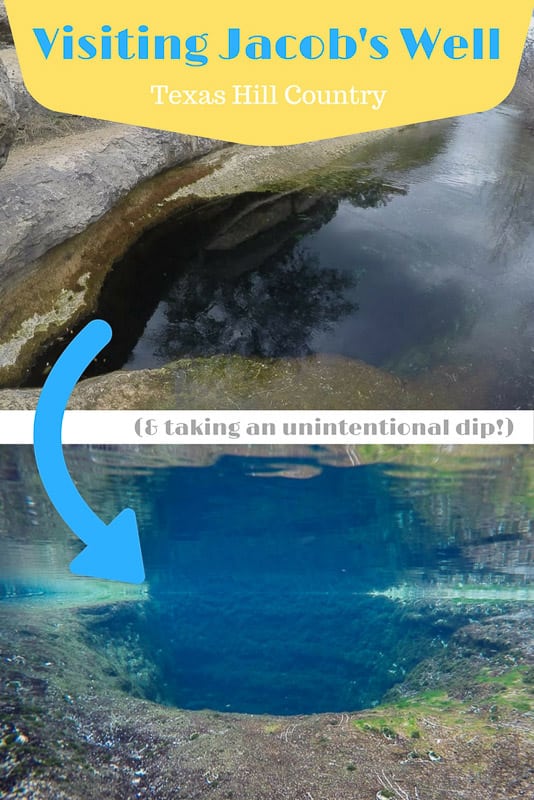 Our Mishap at Jacob's Well in Texas Hill Country - Trailing Away