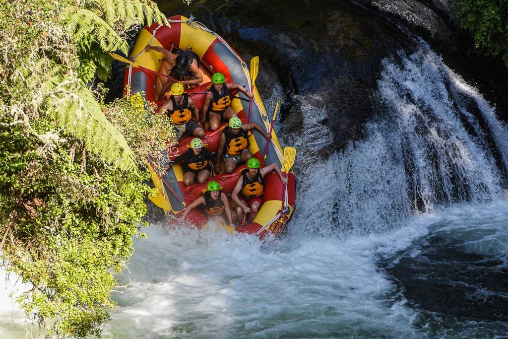 Flipping Over Tutea Falls: Rotorua Rafting in New Zealand