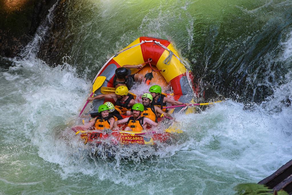 Flipping Over Tutea Falls: Rotorua Rafting in New Zealand