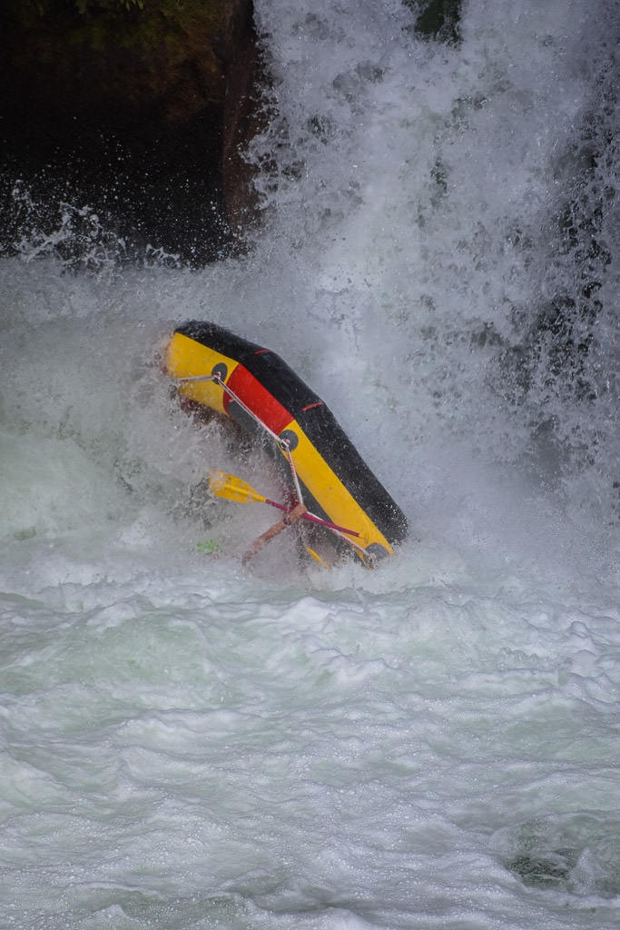 Flipping Over Tutea Falls: Rotorua Rafting in New Zealand